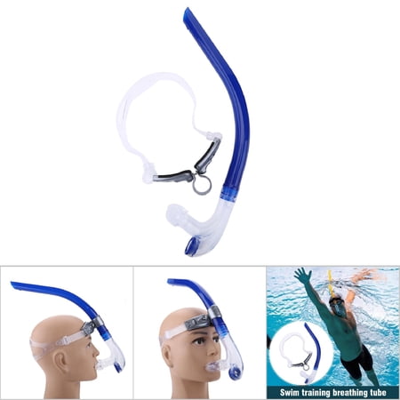 Front Swimming Dry Snorkel, Splash Proof Ergonomic Design Snorkel Set ...