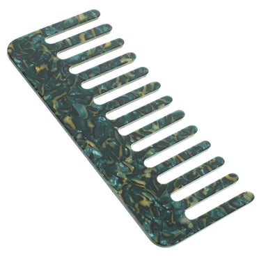 Danielle Creations Eco Conscious Wide-Tooth Hair Comb, Multi-Color ...
