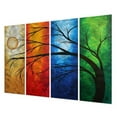 In Living Color Metal Wall Art - Set of 4 - 35W x 23.5H in. - Walmart.com