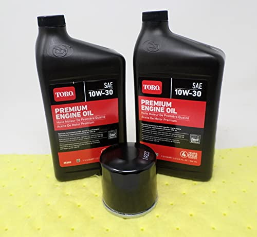 Toro SAE 10W30 Oil Change Kit w/Oil Filter and pad - Walmart.com