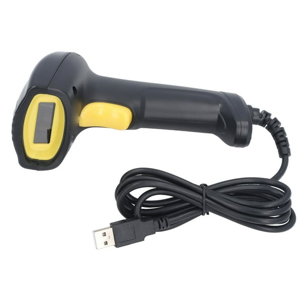 Barcode Reader, Plug And Play Barcode Scanner USB Wired For Shopping ...