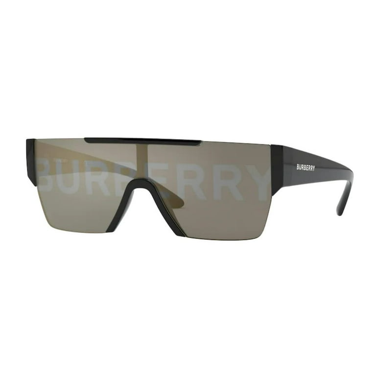 Burberry Shield Men's Sunglasses BE 4291 3001G Black Plastic Burberry Shield Men's Sunglasses BE 4291 3001G Black Plastic