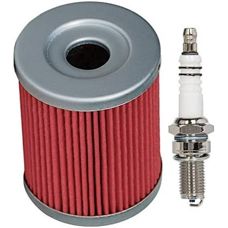 Oil Filter with Spark Plug for Yamaha YP400 CP250 Suzuki DR125SE LTF230 ...