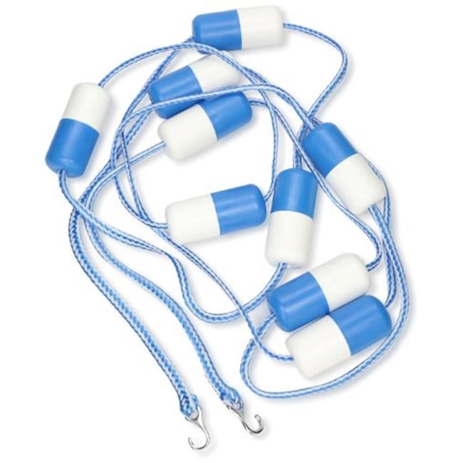 20 ft. Rope & Floats Kit - Blue & White - Walmart.com