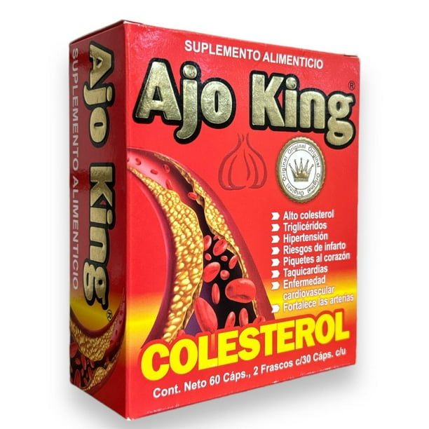 Ajo Omega Colesterol Sup. Alimenticio Mareos Triglicéridos | Walmart en ...