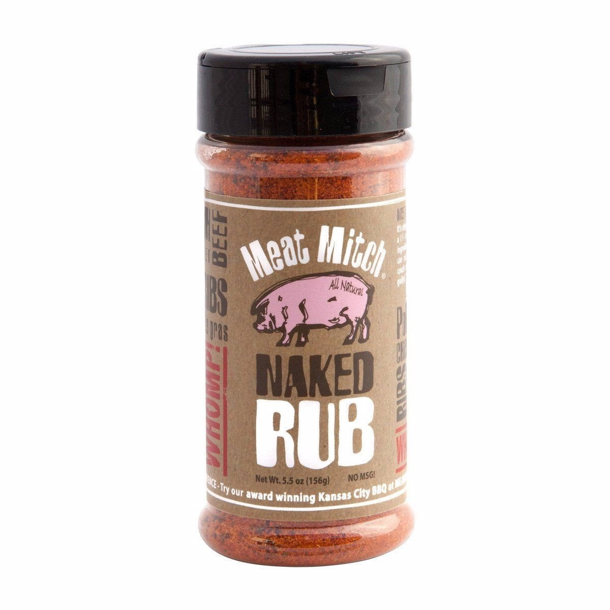 Meat Mitch, Rub Naked, 5.5 Ounce - Walmart.com - Walmart.com