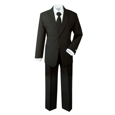 Gioberti Boy's Formal 3-Piece Suit, Jacket, Vest, and Dress Pants Suit ...