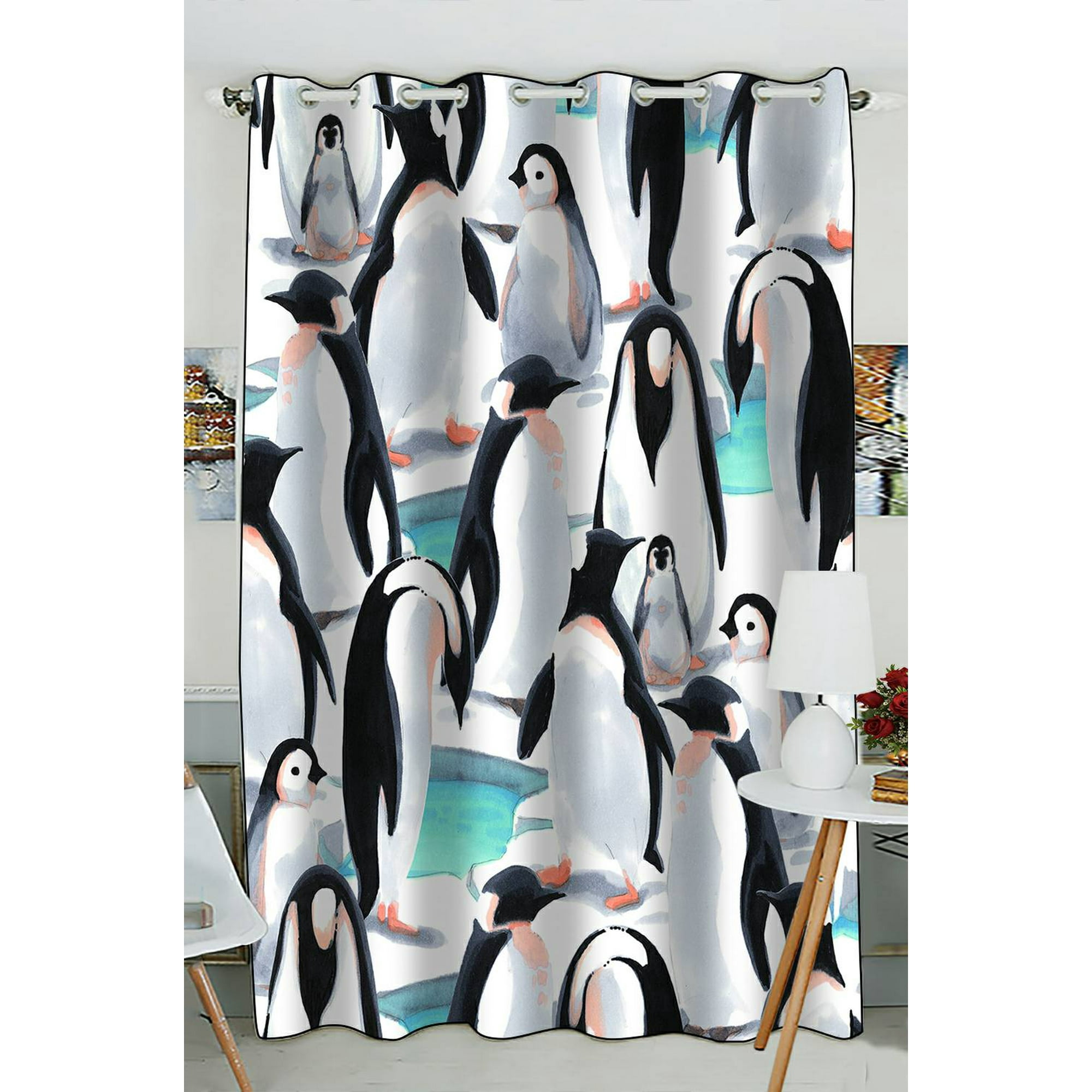 Click here for Erehome Penguins Flock On The Snow Blackout Window... prices