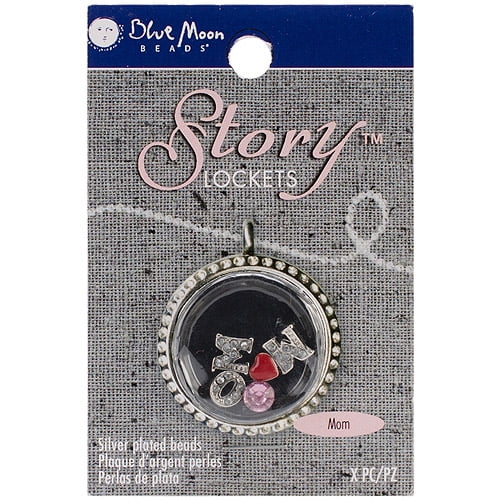 Blue Moon Story Lockets Metal Charm Assortment, 5pk - Walmart.com