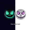 Punk Halloween Skull Face 925 Sterling Silver Stud Earring for Women ...