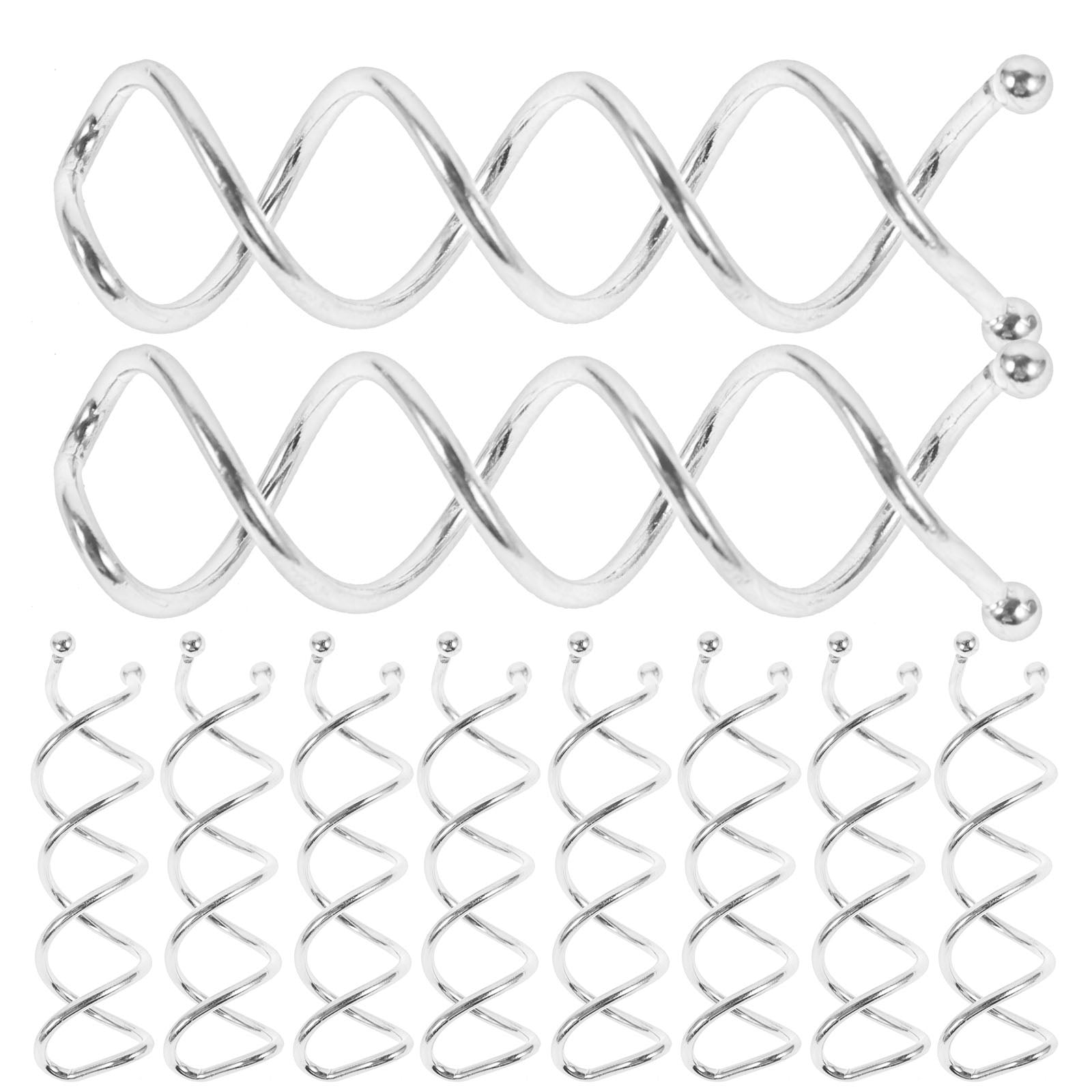 Click here for Upgrator 20pcs Spiral Hair Screw Clamps Flexible S... prices