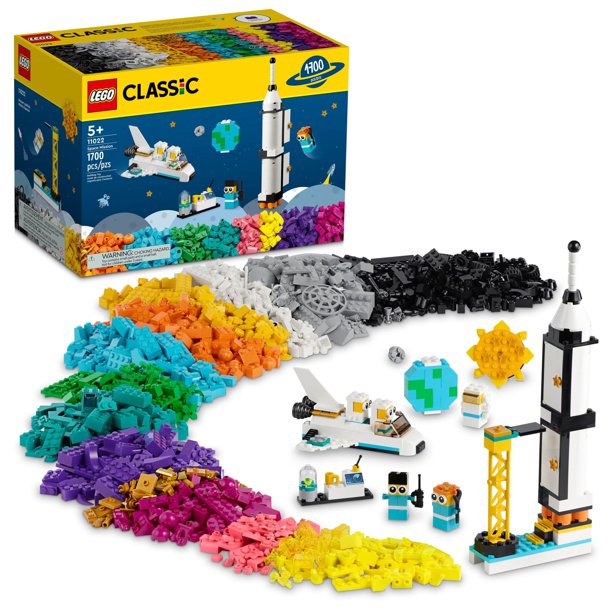 LEGO Classic Space Mission 11022 Building Set; Includes 10 Space Toy ...