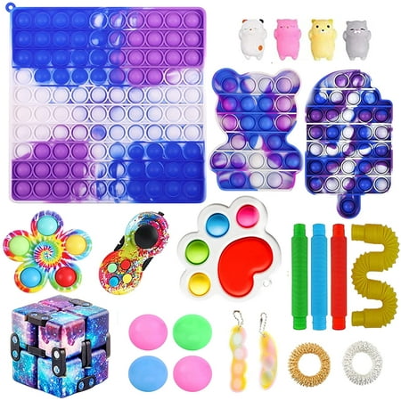 Fidget Toys Pack Fidget Toy Set Fidget Pack Cheap Sensory Fidget Toy ...