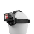 2-in-1 Hat Clip Quick Release Headband Mount for GoPro Hero 12/11/10/9 ...
