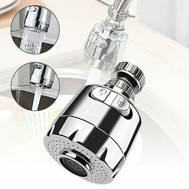 Tap Aerator 3 Functions Spray Head Bubbler Faucet Spayer Head G1/2 ...