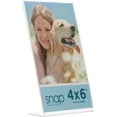 "Snap 4""x6"" Clear Acrylic Picture Frames Set of 12 - Vertical Self ...