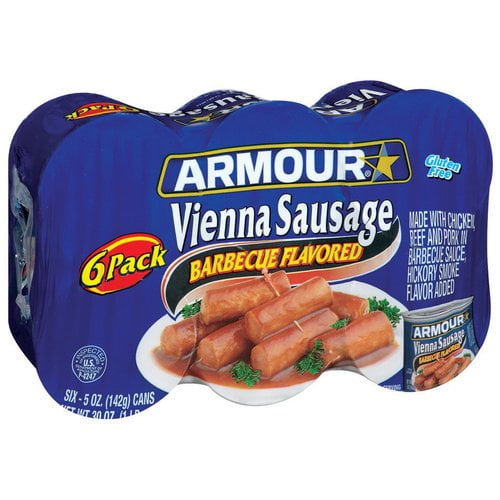 Armour Barbecue Flavored Vienna Sausage 30 oz - Walmart.com