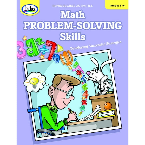 Didax Math Problem-Solving Skills Book, Grades 5 To 6 - Walmart.com ...