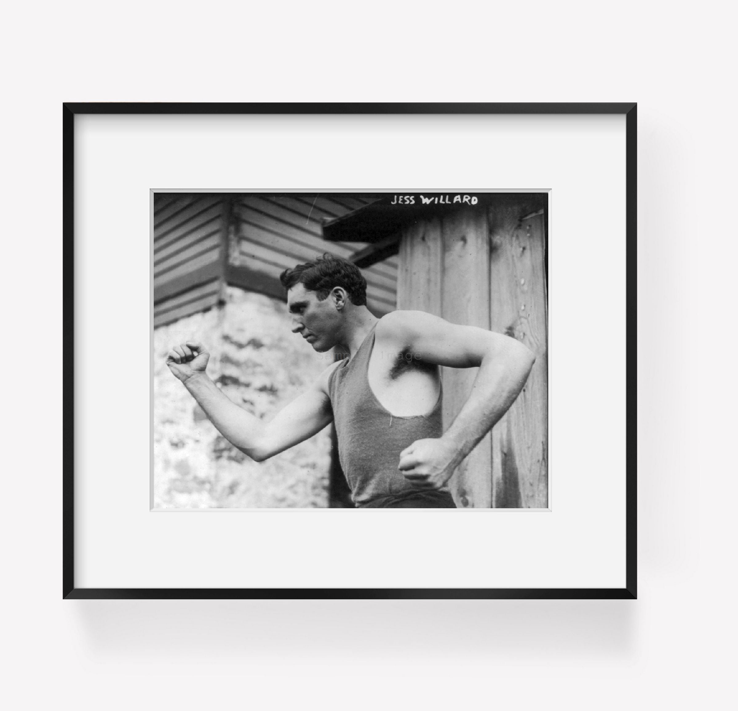 Photo: Jess Willard, 1891-1968, world heavyweight boxing champion ...