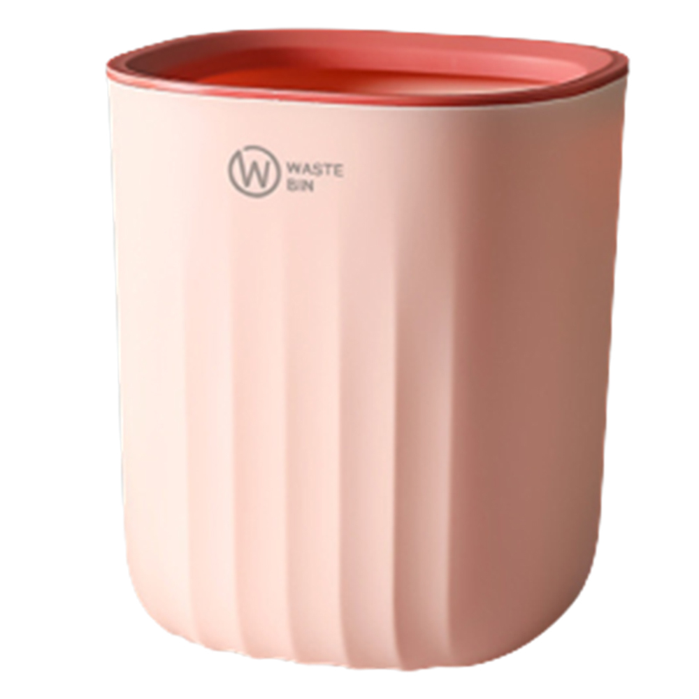 Desktop Trash Can Plastic Office Coffee Table Storage Bucket Without ...