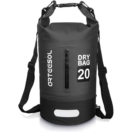 Waterproof Dry Bag, Arteesol Ultralight PVC Dry Sack 5L/10L/20L/30L ...
