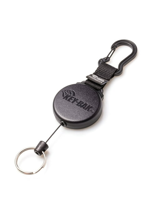 KEY-BAK MID6 Retractable Carabiner Keychain with 36" Retractable Cord ...