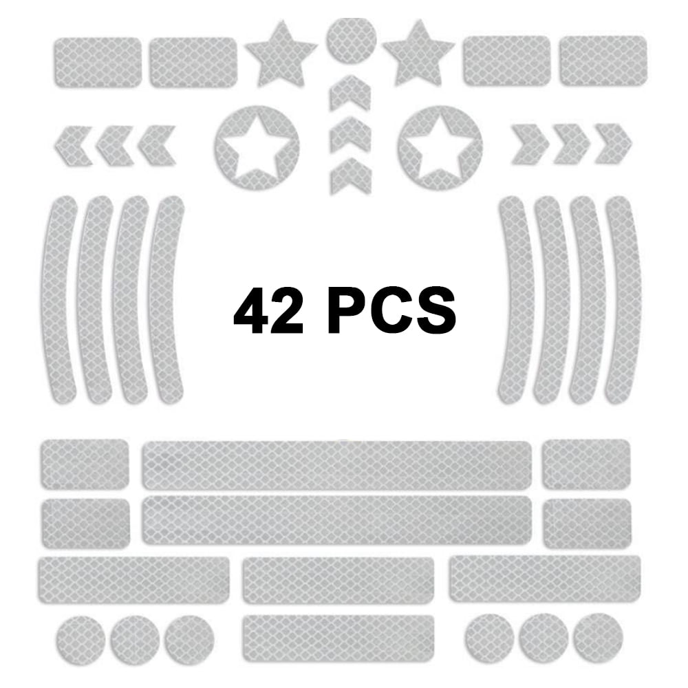 Click here for Chlua 42 Pcs Reflective Stickers  Reflective Decal... prices