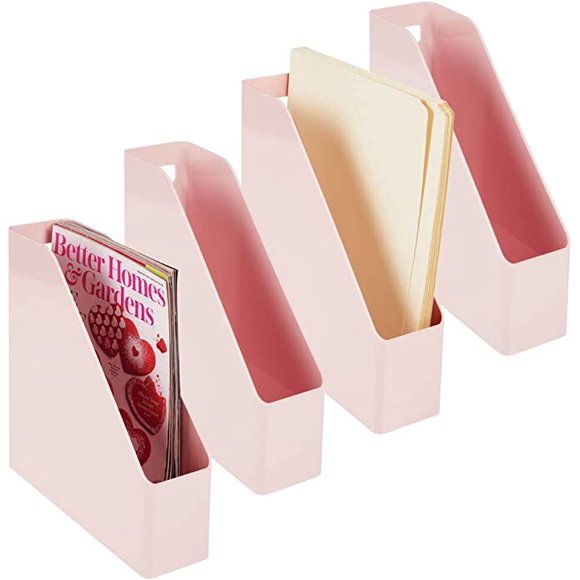 Plastic File Folder Bin Storage Organizer