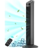Genesis Powerful 43 Inch Oscillating Tower Fan With Max Air Quiet ...