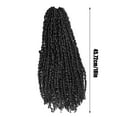 Echoyy 1 Pack Passion Crochet Hair 18 Inch Short Crochet Passion Hair Looped Passion Crochet