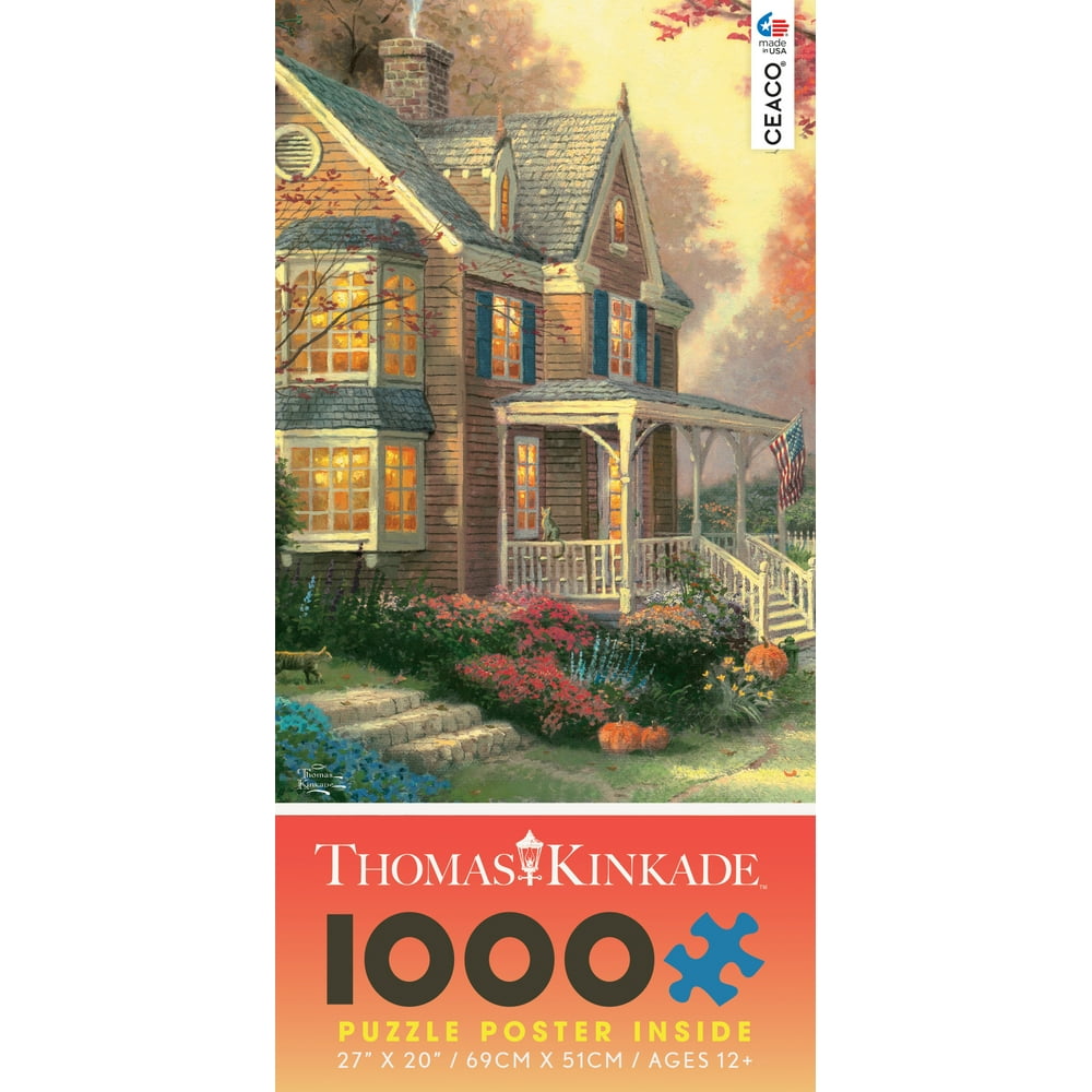 Ceaco - Thomas Kinkade - Victorian - 1000 Piece Jigsaw Puzzle - Walmart ...