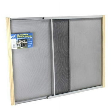 Home Intuition 2-Pack Metal Frame Expandable Window Screen, 25-45 ...