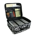 World Traveler Rolling 17-Inch Laptop Briefcase Computer Case - Black ...