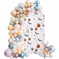 4FT Arch Backdrop Covers, Halloween Wedding Arch Cover Stretchy, Bat ...
