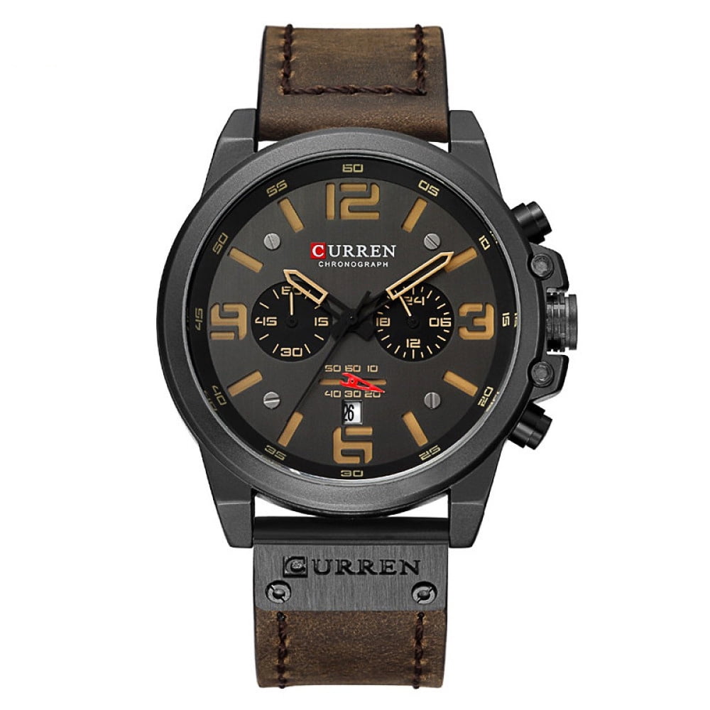Click here for Curren Watches Curren 8314 Men Brown Chronograph A... prices