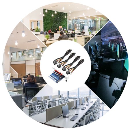 Professional Hard Drive Power Switch Module Intelligent Control Hard Disk Manage Module 4-way ...