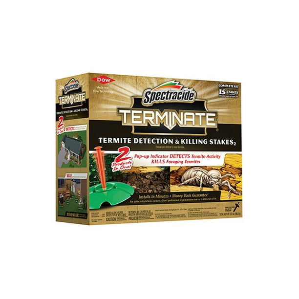 Spectracide HG-96115 Terminate Termite Killing Stake, 7", 15-Count ...