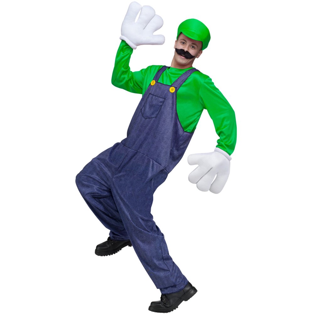 Video Game Guy Adult Costume (Green) - Walmart.com - Walmart.com