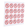 20pcs Do Not Touch Decals: Safety Warning Sign Stickers – No Touch ...