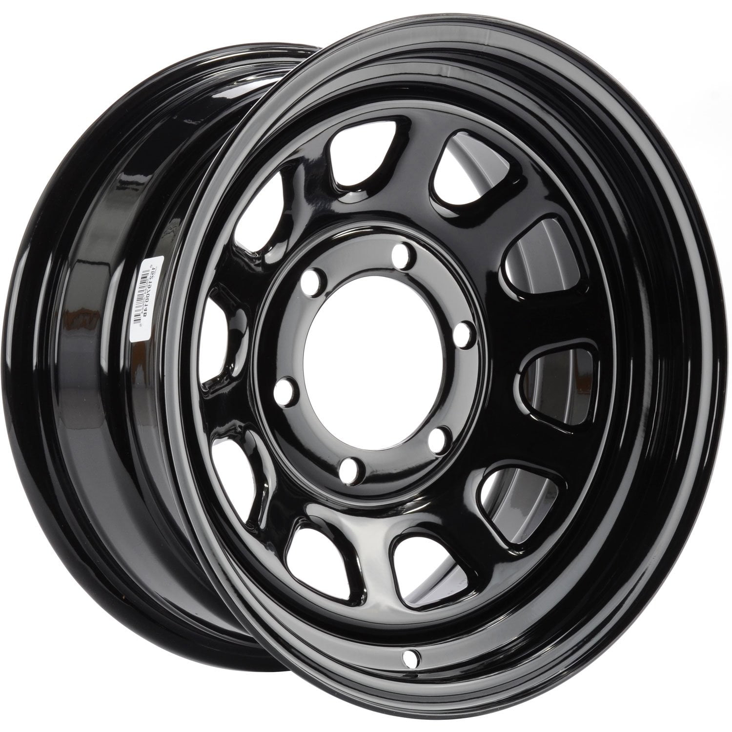 Vision D Window 15x7 6x139.7 -6et Gloss Black Wheel - Walmart.com ...