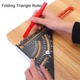 Multifunction Carpenter Square Magnetic Triangle Rafter Square Aluminum ...