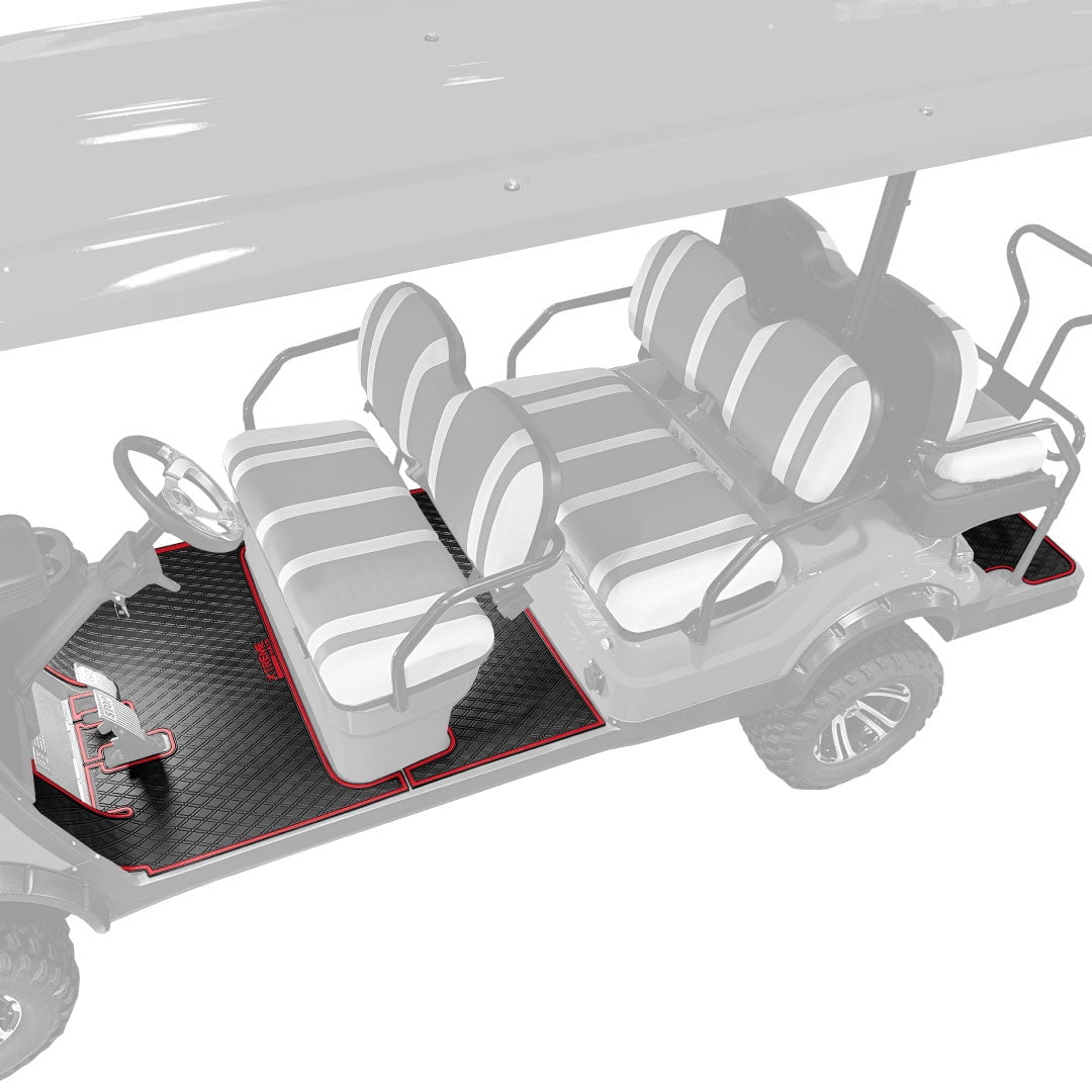 Xtreme Mats Full Coverage Golf Cart Floor Mats Compatible with ICON 4F ...