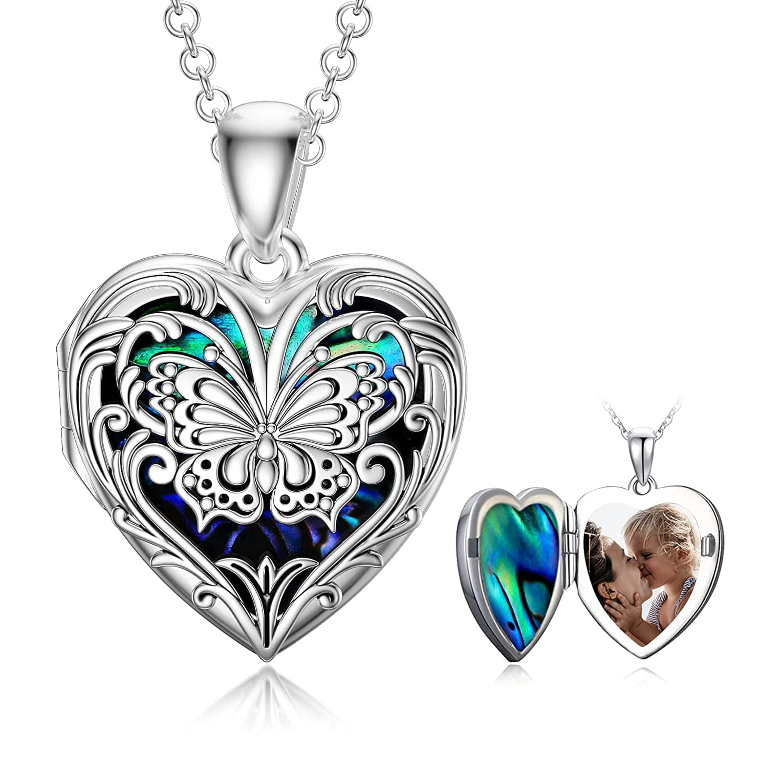 AOBOCO Personalized Heart Shaped Locket Necklace in Honduras Ubuy