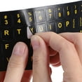 2 Sheets Computer Keyboard Sticker Keyboard Letter Sticker English ...
