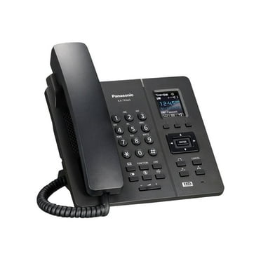 Panasonic KX-TS208W 2-Line Feature Phone with LCD White - Walmart.com