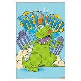 Nickelodeon Rugrats - Reptar Wall Poster, 14.725" x 22.375", Framed ...