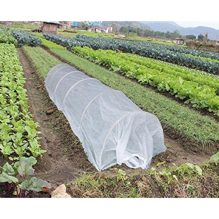 Small Greenhouse Hoop Kits 60Pcs Greenhouse Hoops Grow Tunnel Kit