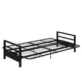 DHP Miles Metal Futon Frame, Black - Walmart.com