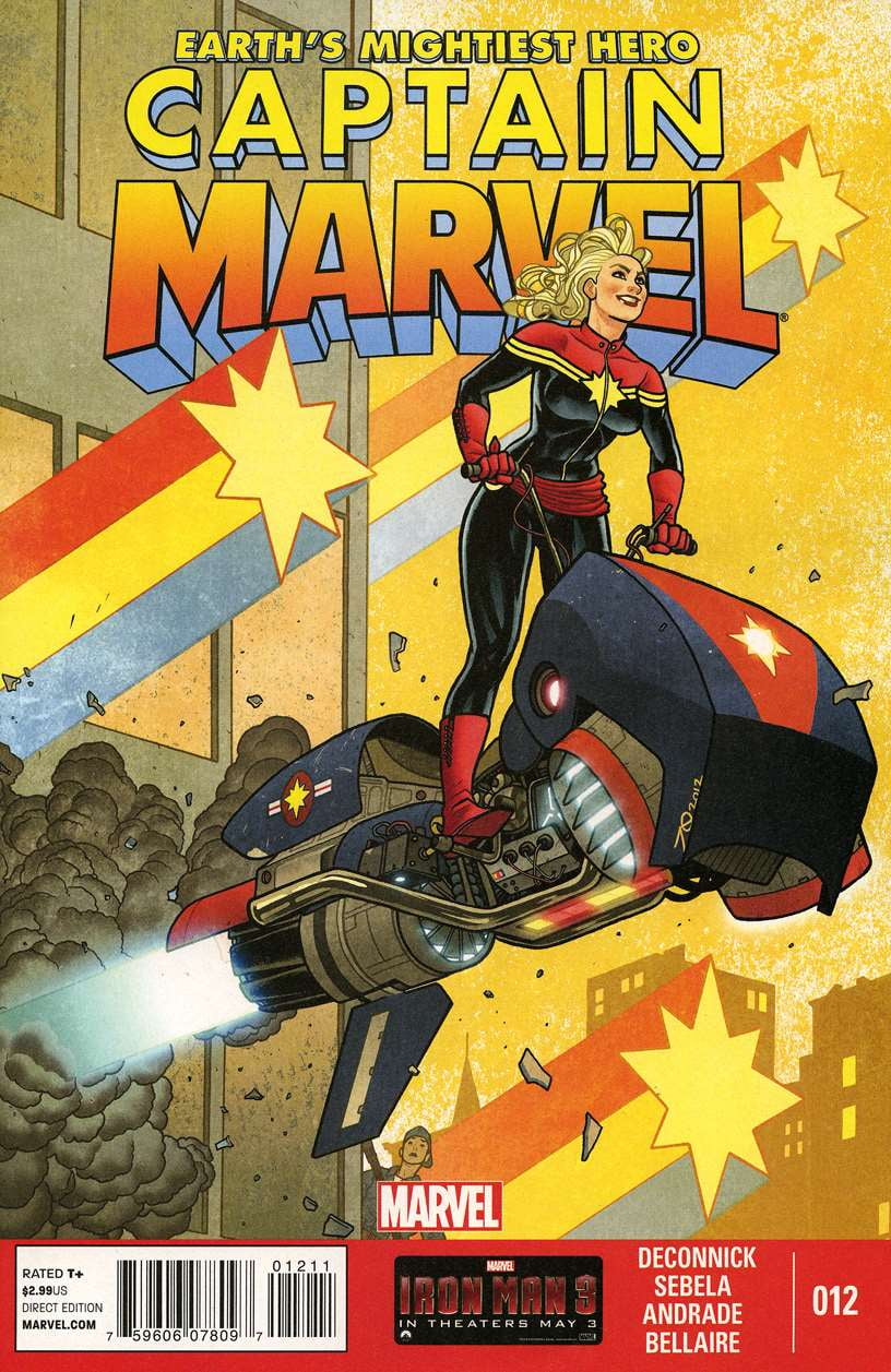 Captain Marvel (8th Series) #12 VF ; Marvel Comic Book - Walmart.com