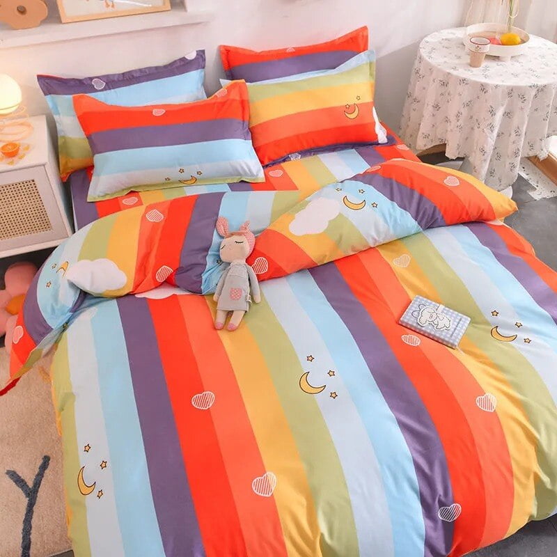 Click here for Koolyou Set Tempat Tidur Oranye Anak Perempuan Lak... prices